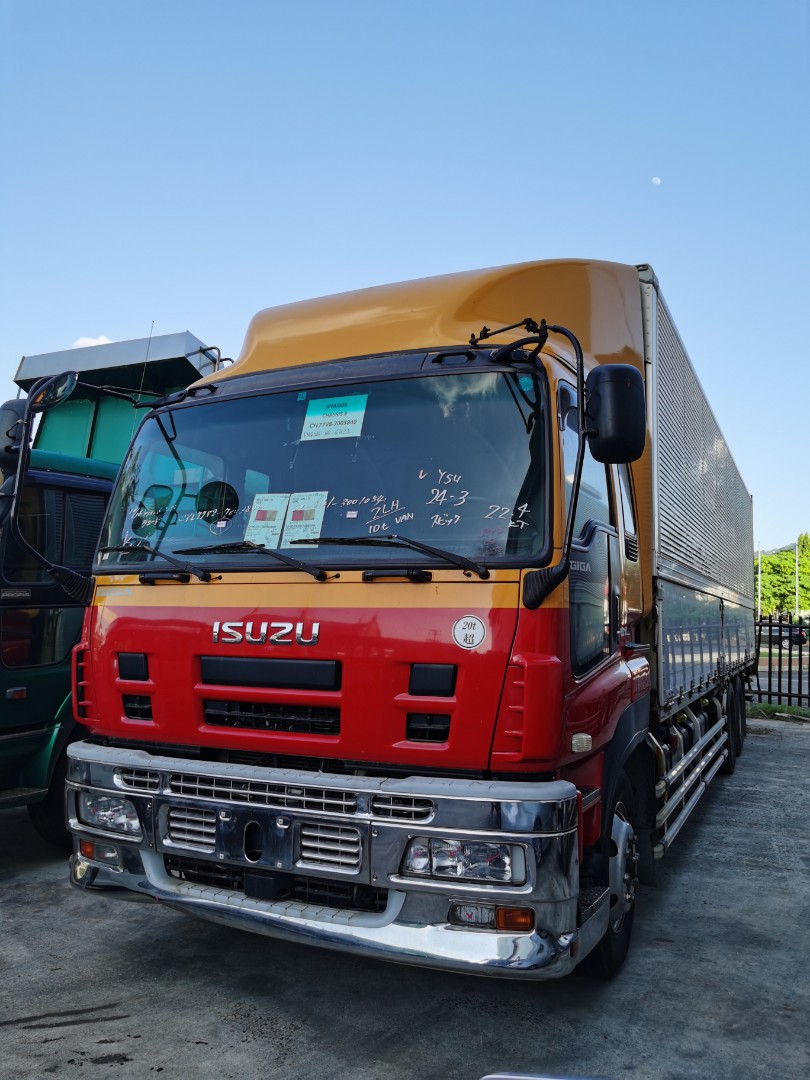 Isuzu giga Wing van 6uz1 10w promo now, Special Vehicles, Heavy Vehicles on Carousell