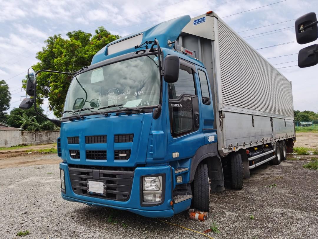 Isuzu giga Wing van 6wg1 12w, Special Vehicles, Heavy Vehicles on Carousell