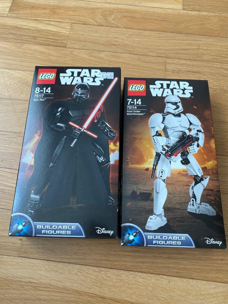 Lego 75117 Kylo Ren and 75114 First Order Stormtrooper, Hobbies & Toys ...