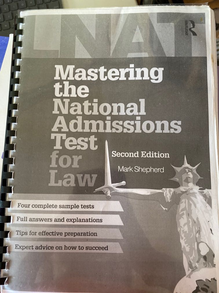 LNAT practice tests, useful guidebook , Hobbies & Toys, Books ...