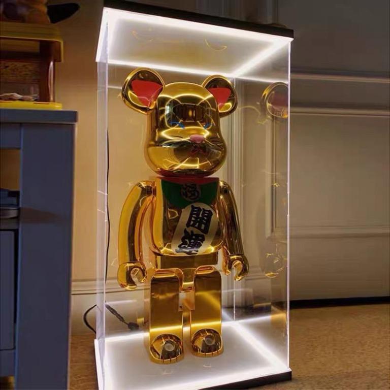[Local Seller] READY STOCK!Bearbrick Casing 400% & 1000%! Wireless LED ...