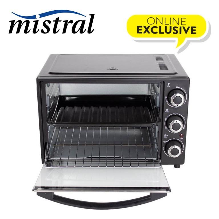 Mistral 30L Electric Oven (MO1530) 6 heating function timer internal ...