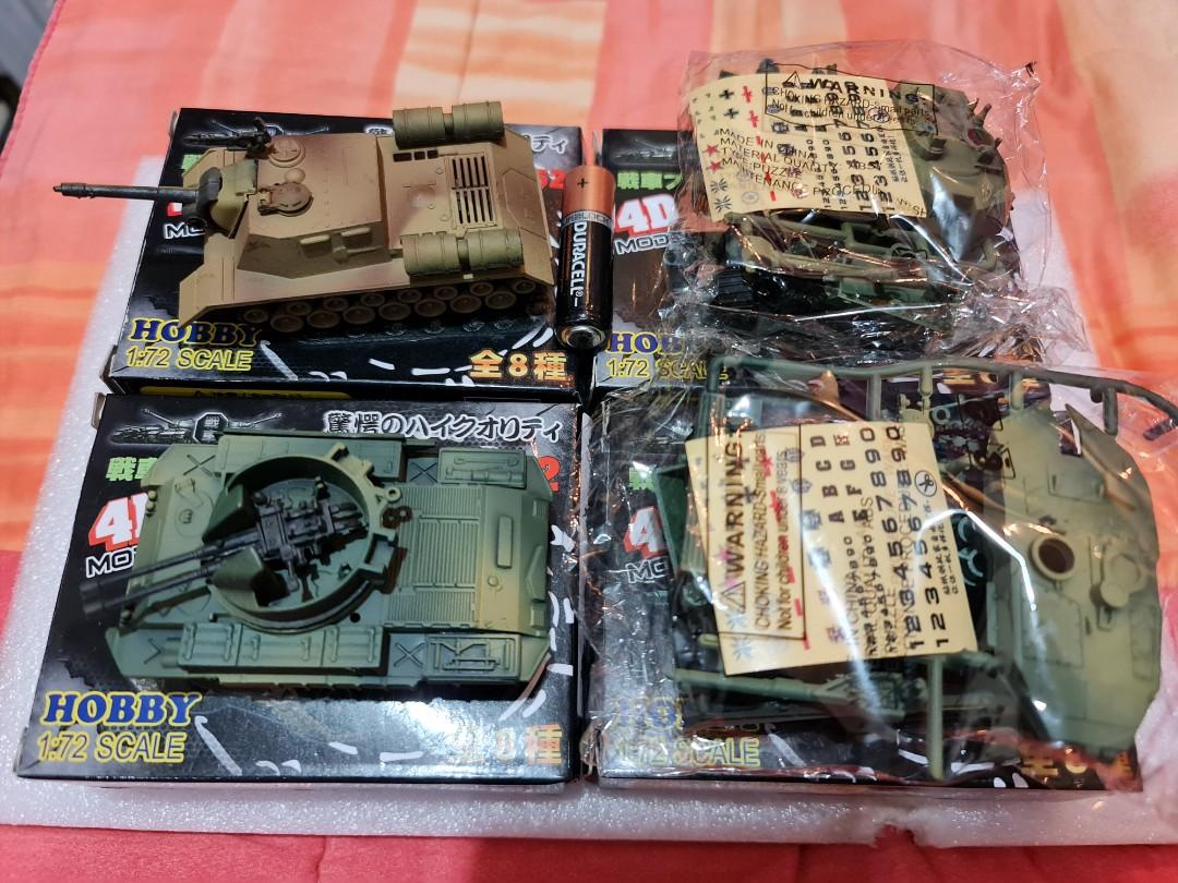 Model Kit Tanks Scale 1:72, Hobbies & Toys, Toys & Games on Carousell