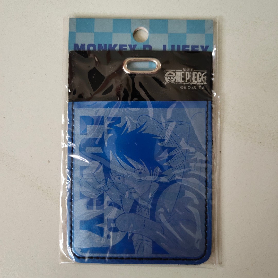 One Piece card holder - Luffy, Hobbies & Toys, Memorabilia ...