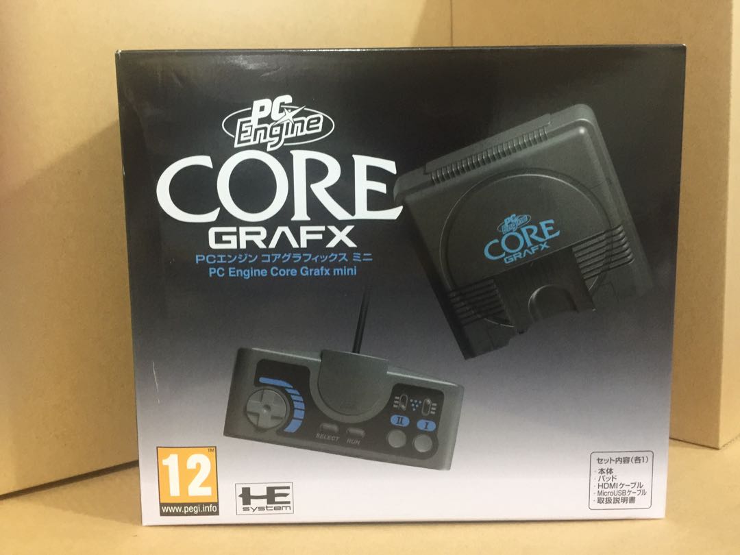 全新PC Engine Mini Core Grafx 遊戲機 Brand New PC Engine Core Grafx Mini ...