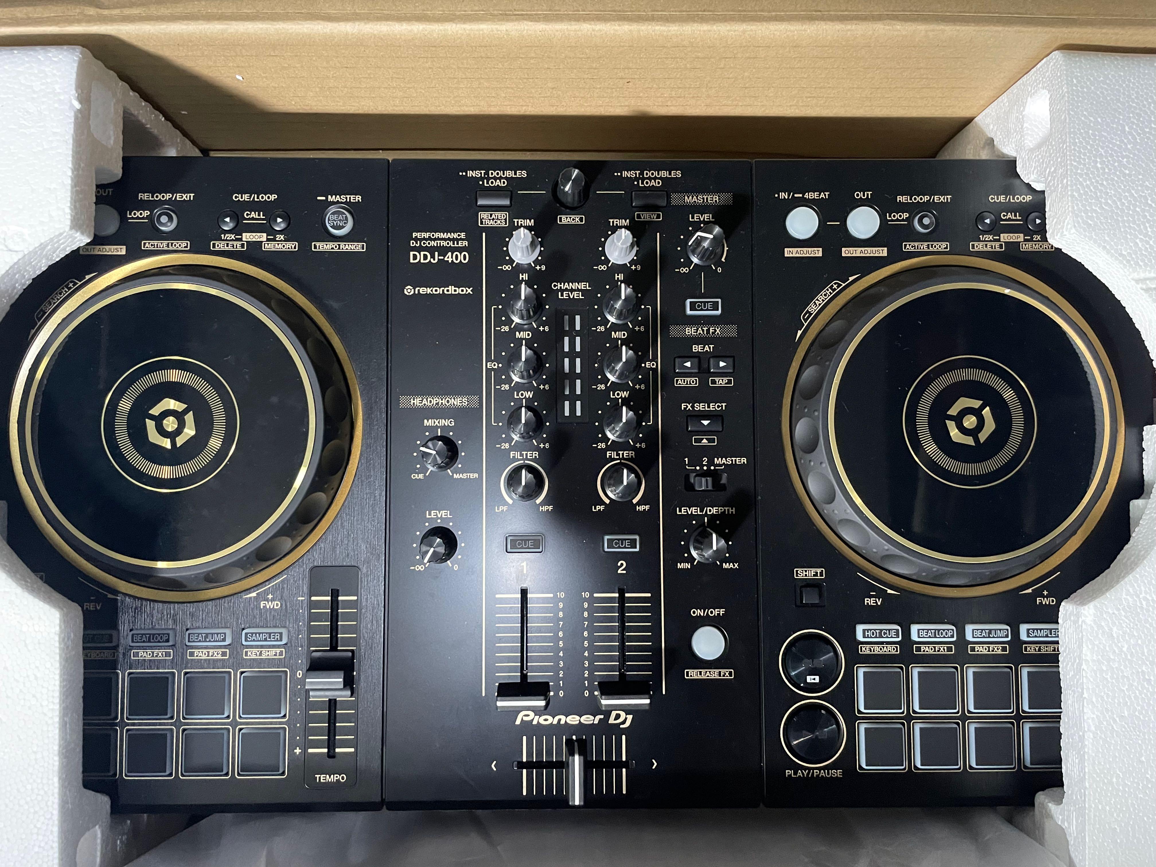 Pioneer DDJ 400 gold edition, Hobbies & Toys, Music & Media, Musical ...
