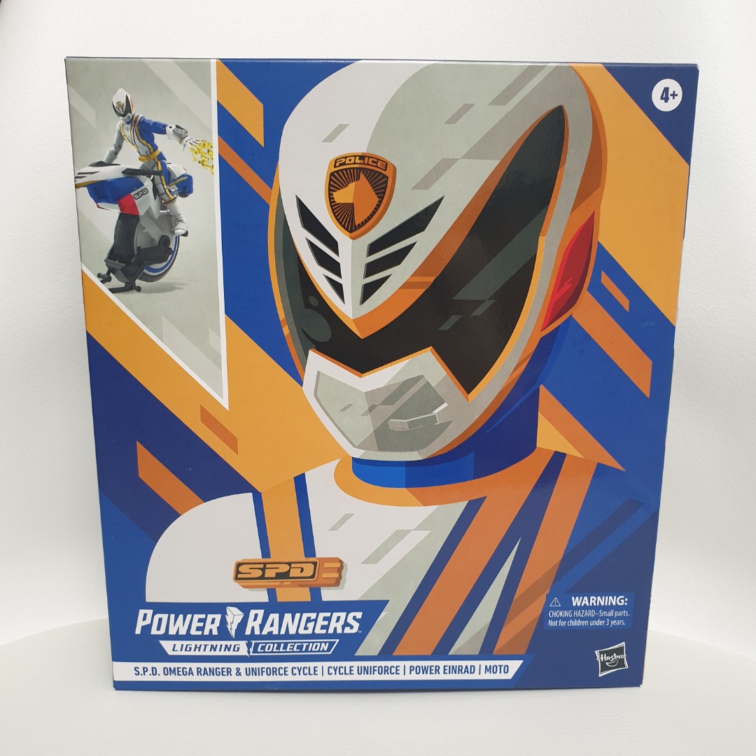 Power Rangers Lightning Collection SPD Omega Ranger & Uniforce Cycle ...