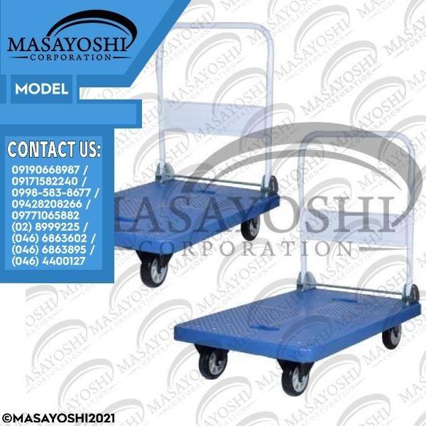 Push Cart Plastic Platform | Leverage Equipment | Warehouse Trolley ...