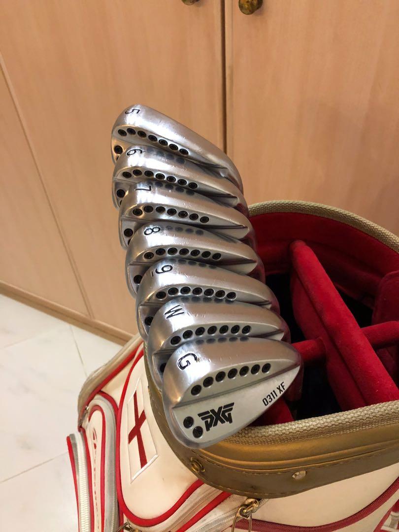 PXG GEN2 0311XF (5-G) Forged Irons [7 Pieces] (With PREMIUM Upcharge SteelFiber i70 A Flex Shaft ...