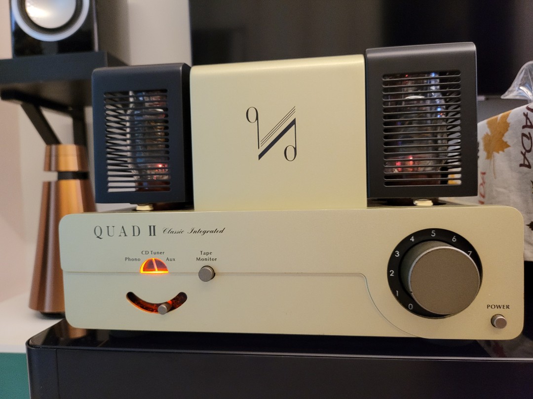 Quad II Classic Pure Class A Tube Amplifier, Audio, Soundbars, Speakers ...