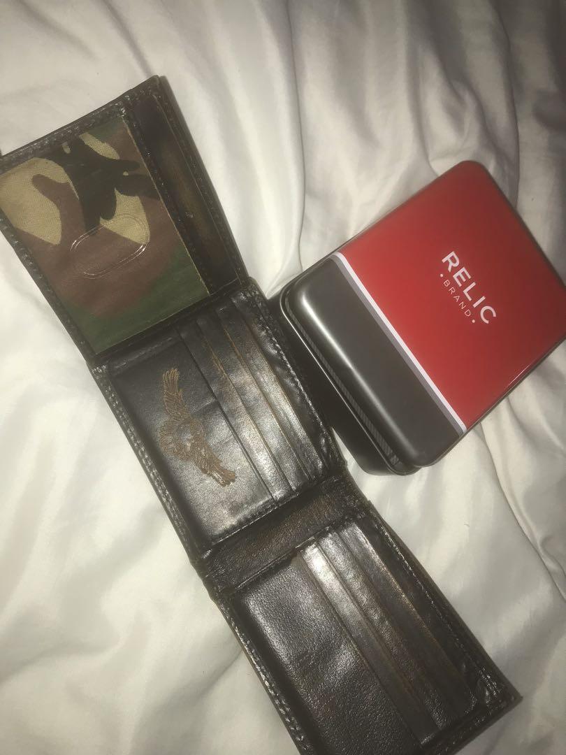 Auth Relic Trifold Leather Wallet, Men's Fashion, Watches & Accessories ...