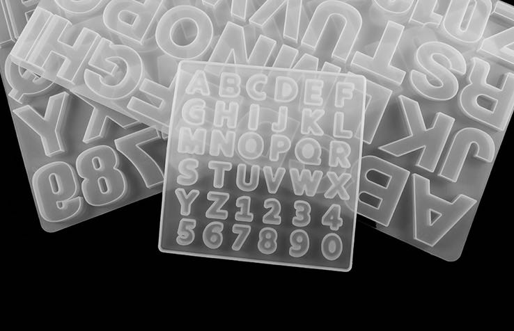 Resin Alphabet mould (small size), Hobbies & Toys, Stationery & Craft ...