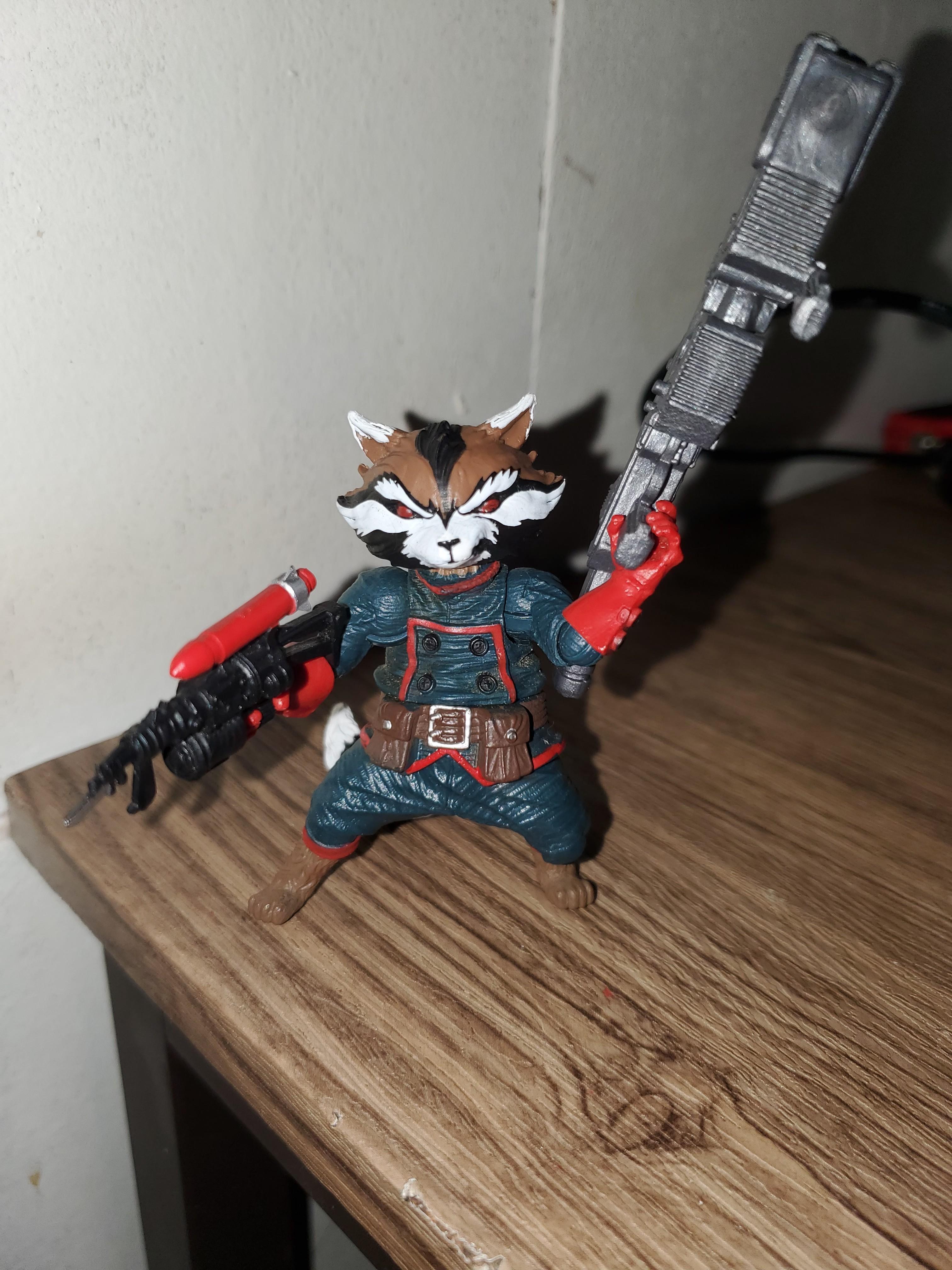 Rocket Raccoon Hasbro: Marvel Legends Entertainment Earth Exclusive ...