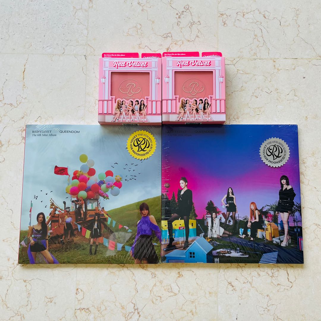 SEALED RED VELVET QUEENDOM ALBUMS, Hobbies & Toys, Memorabilia ...