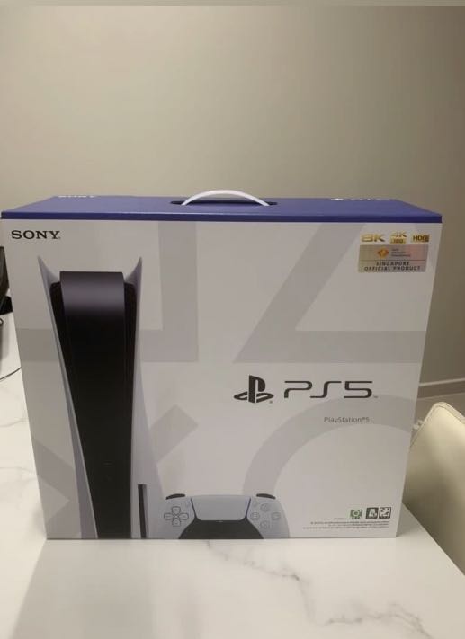 Sony PlayStation 5 ( CD Version), Video Gaming, Video Game Consoles ...