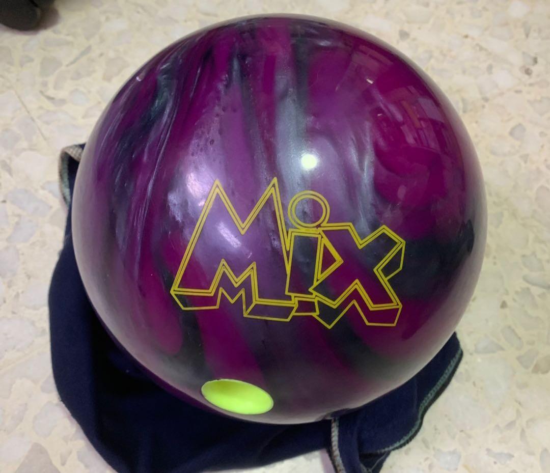 Storm mix bowling ball, Sports Equipment, Sports & Games, Billiards ...