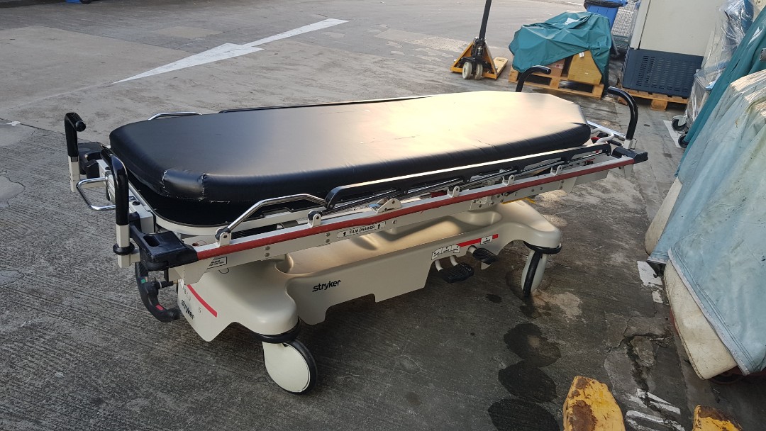 Stryker medical bed, Furniture & Home Living, Furniture, Bed Frames ...