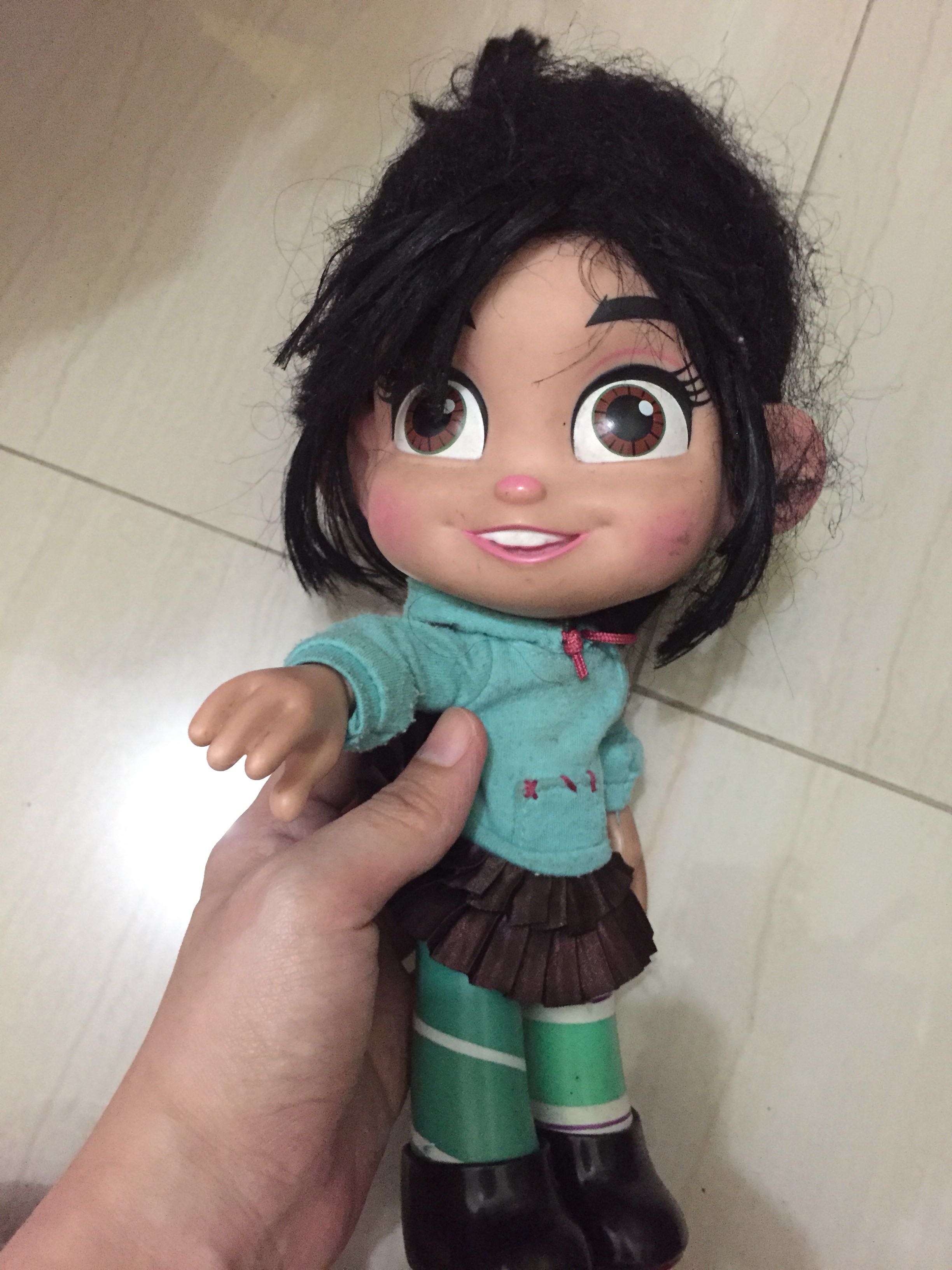 Talking Vanellope Doll of sugar Rush, Hobbies & Toys, Toys & Games on ...