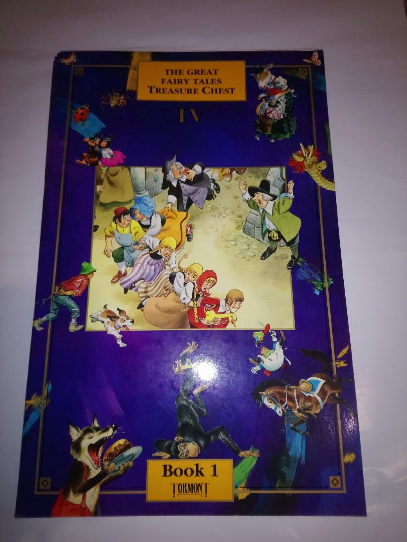 THE GREAT FAIRY TALES TREASURE CHEST 迷你寶盒 共5冊 兒童英文書 2手絕版書 約7、8成新, 書籍、休閒 ...