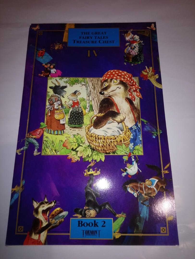 THE GREAT FAIRY TALES TREASURE CHEST 迷你寶盒 共5冊 兒童英文書 2手絕版書 約7、8成新, 書籍、休閒 ...