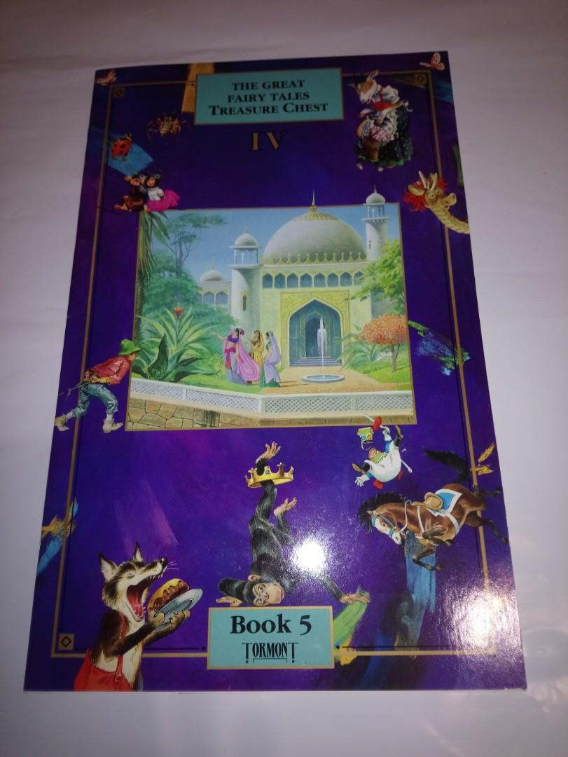 THE GREAT FAIRY TALES TREASURE CHEST 迷你寶盒 共5冊 兒童英文書 2手絕版書 約7、8成新, 書籍、休閒 ...