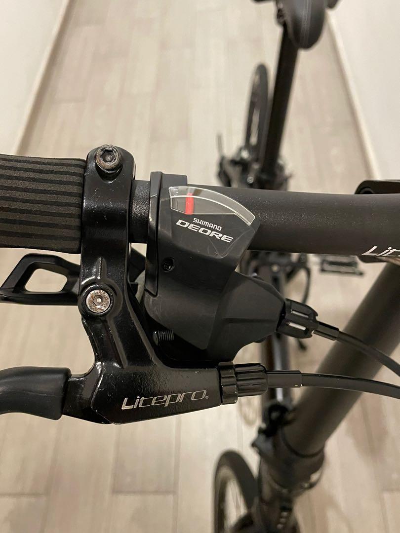 Travelo FS-S Black Edition foldable bike, Sports Equipment, Bicycles ...