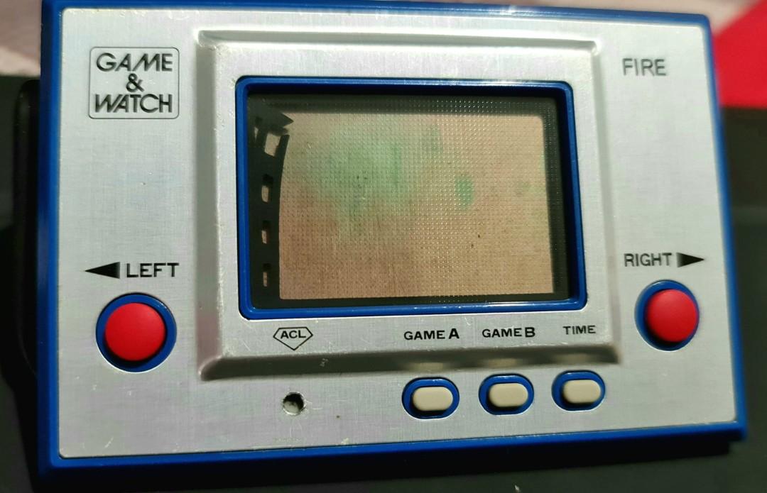Vintage Nintendo Game & Watch Silver series - Fire - 1980, Hobbies ...