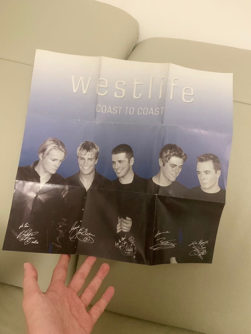 Westlife poster, Everything Else on Carousell