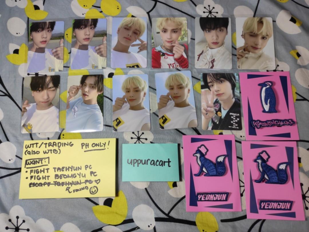 WTT: TXT Fight or Escape Photocards Together Ver Weverse POB Soobin ...