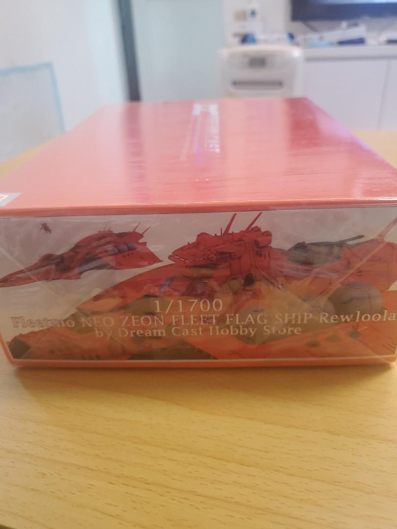 全新 DC 1/1700 Fleetmo NEO ZEON SHIP Rewloola, 興趣及遊戲, 收藏品及紀念品, 明星周邊 ...