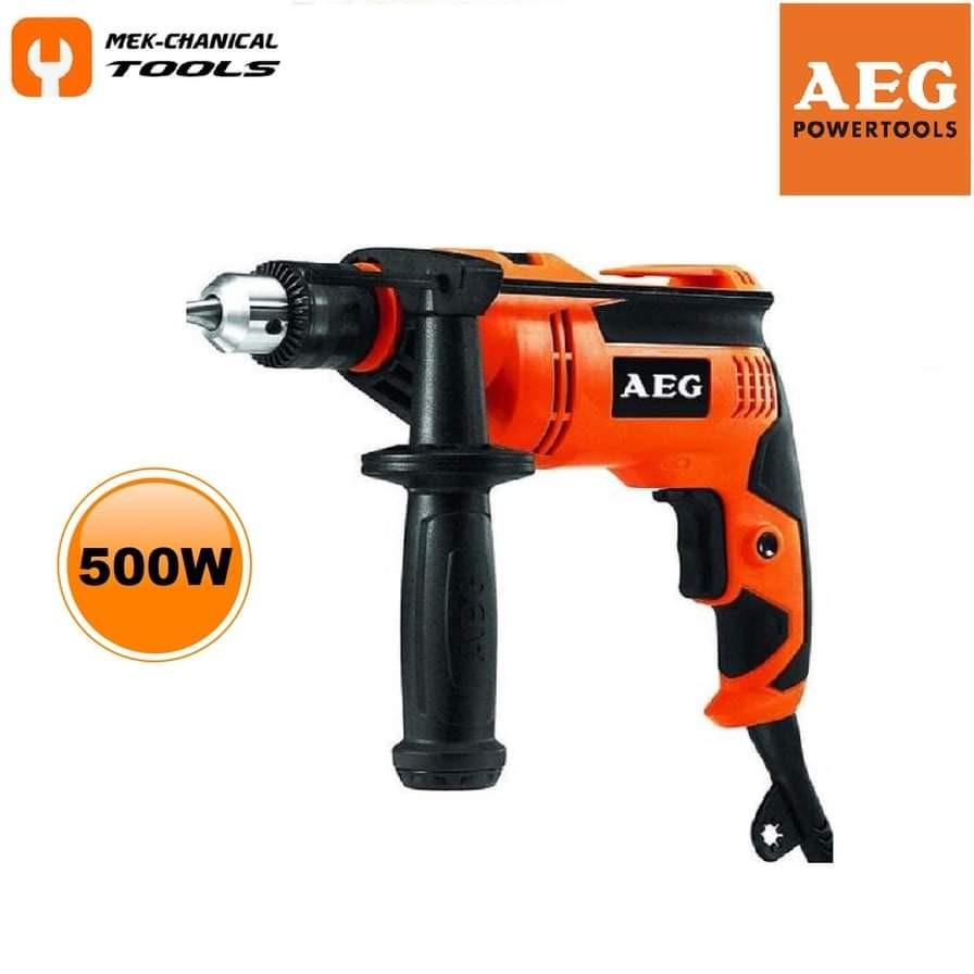 AEG Impact Drill 500w (SB 500 RE), Commercial & Industrial, Construction Tools & Equipment on ...
