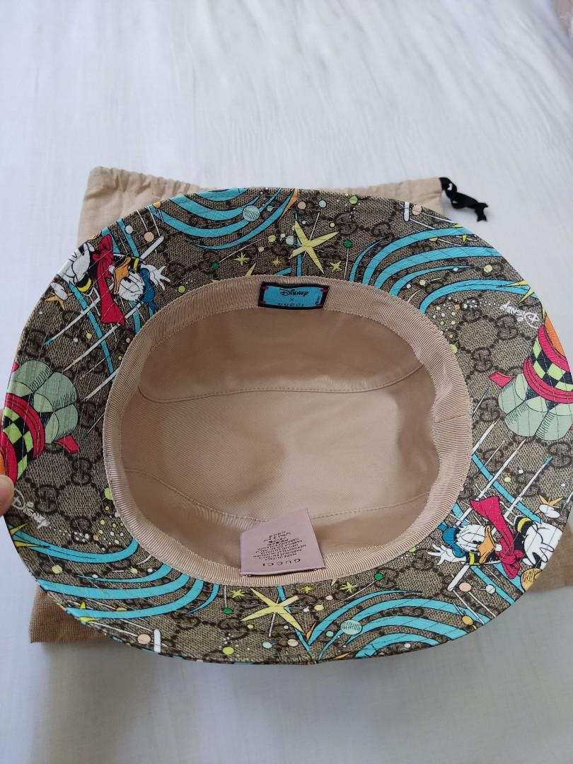 Authentic Gucci x Disney Donald Duck Bucket Hat, Men's Fashion, Watches ...