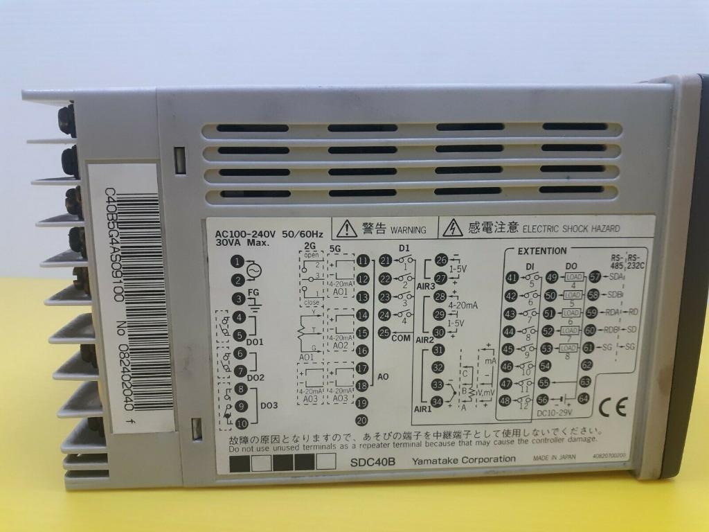 azbil SDC40B digital indicator C40B5g4as09100 Yamatake corporation ...
