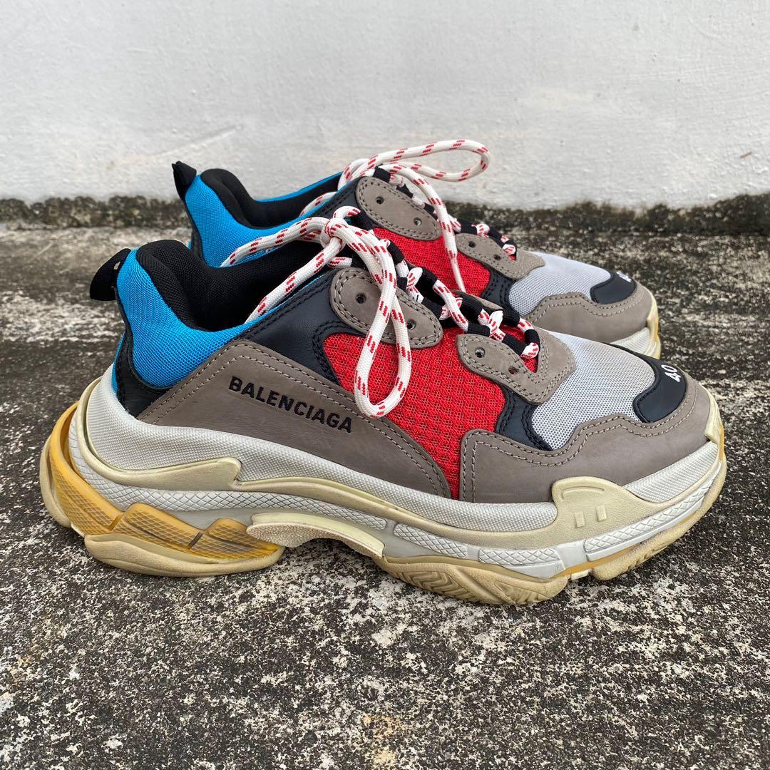 Balenciaga triple s legos, Men's Fashion, Footwear, Sneakers on Carousell