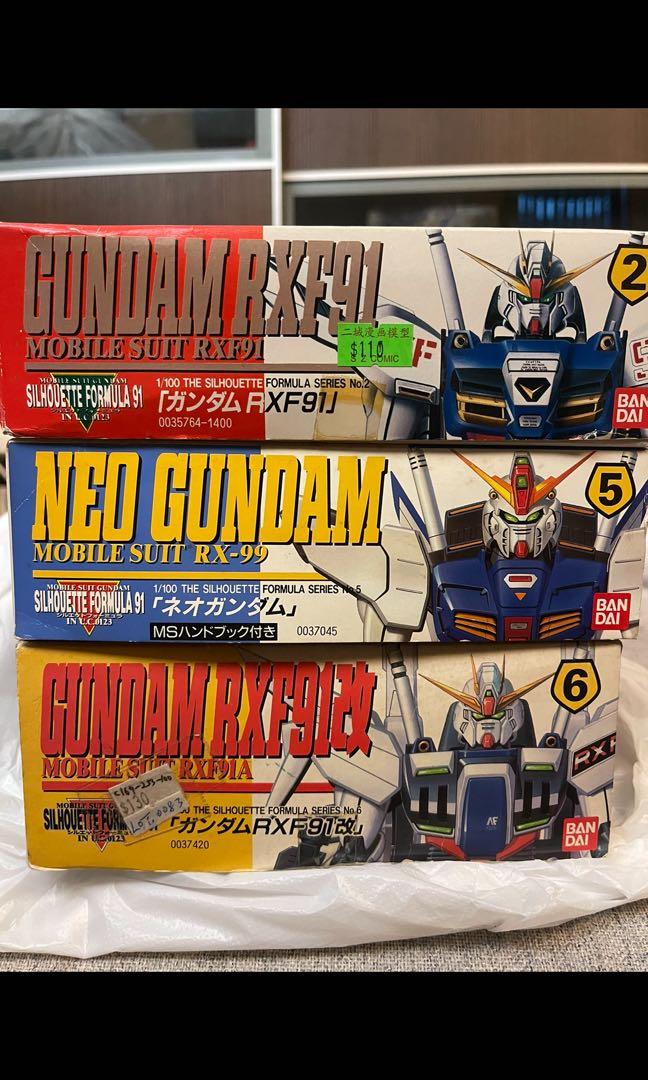 Bandai mobile suit 鋼彈全新三盒機動戰士高達模型Gundam RX99.RXF91-Rx91改- Neo Rx99, 興趣及遊戲, 玩具 & 遊戲類 - Carousell