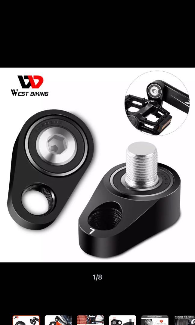 Bike pedal bearing shaft conversion, Sports Equipment, Bicycles & Parts ...