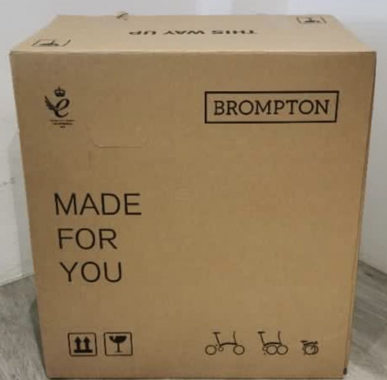 Brompton box, Sports Equipment, Bicycles & Parts, Parts & Accessories ...