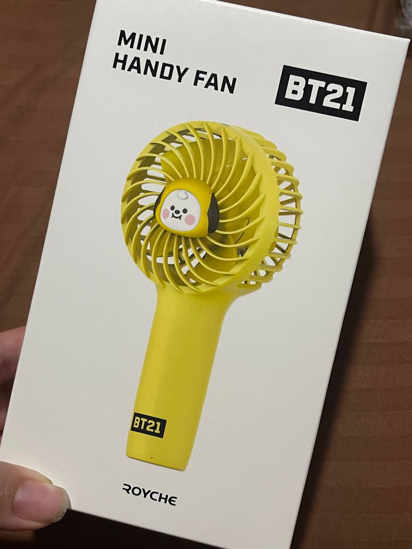 BT21 CHIMMY MINI FAN, Hobbies & Toys, Memorabilia & Collectibles, K ...