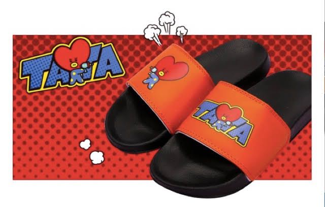 Bt21 Tata Pop Slides, Women's Fashion, Footwear, Slippers and slides on ...