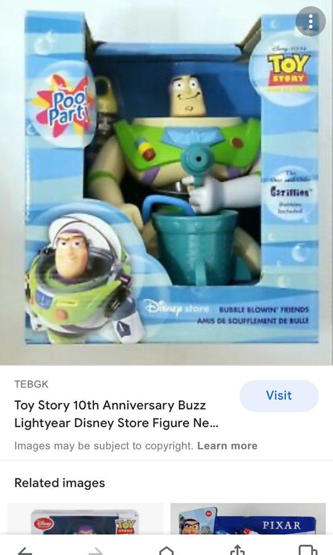 Buzz Lightyear bubbles machine, Hobbies & Toys, Toys & Games on Carousell