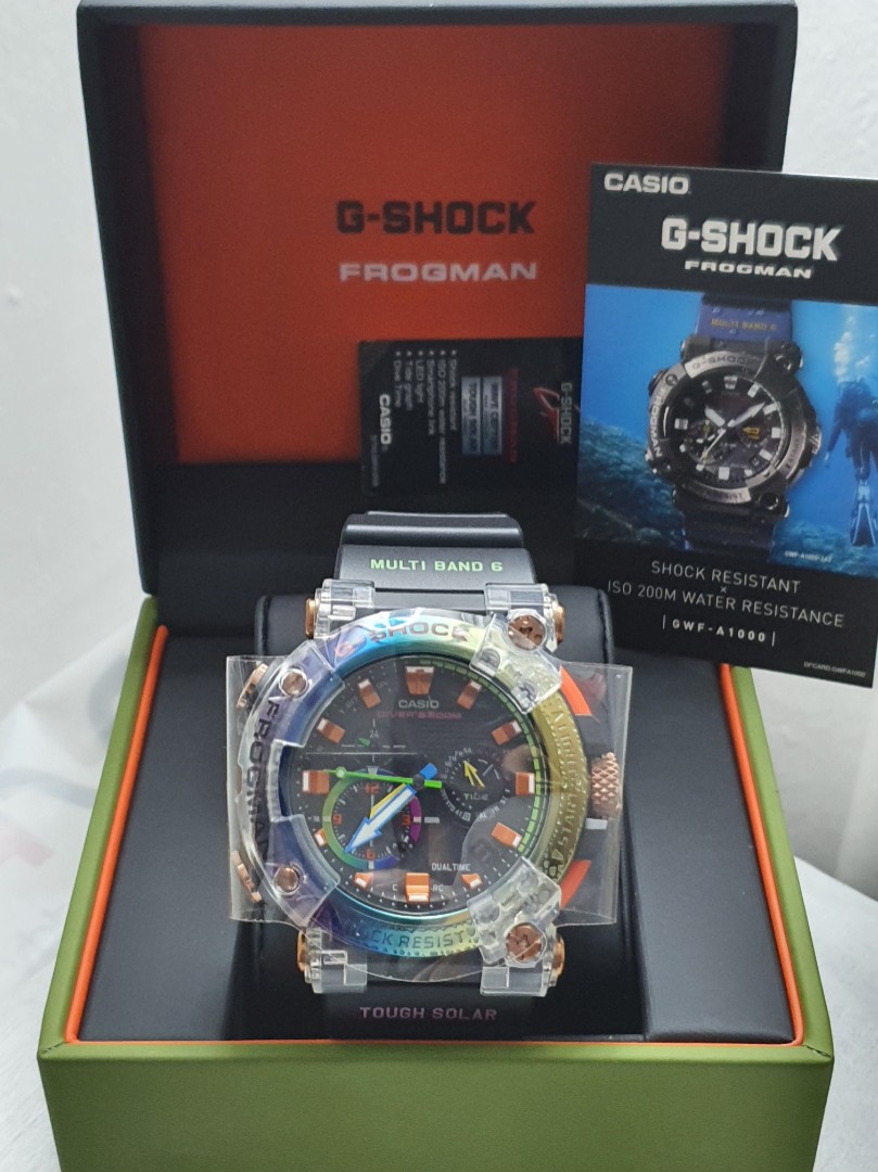 Casio G-shock Frogman Limited Edition, Men's Fashion, Watches ...