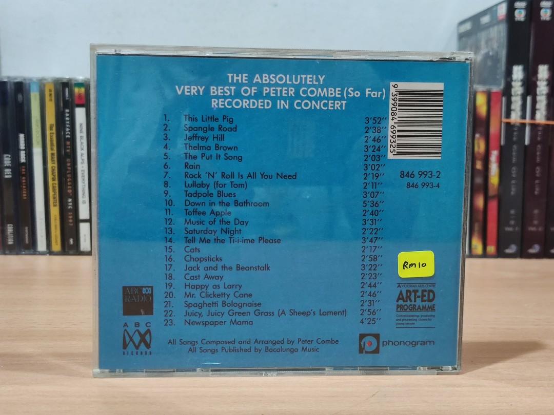 (CD) The Absolutely Very Best Of Peter Combe, Hobbies & Toys, Music ...