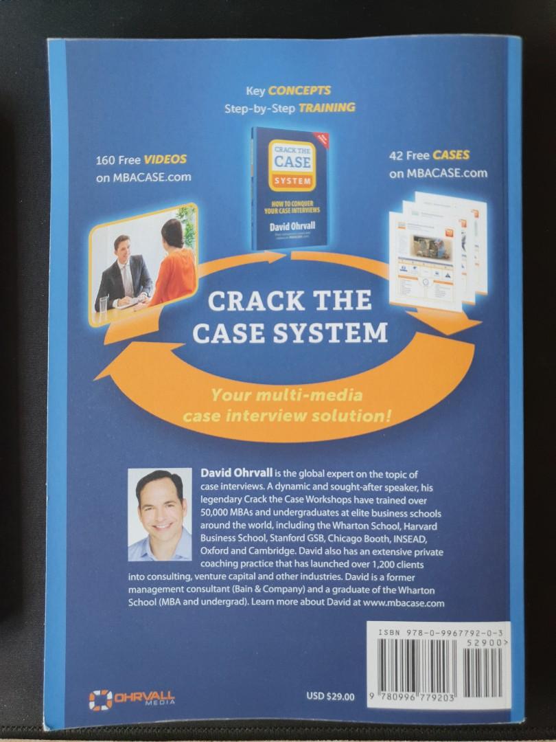 Crack The Case System, Hobbies & Toys, Books & Magazines, Assessment ...