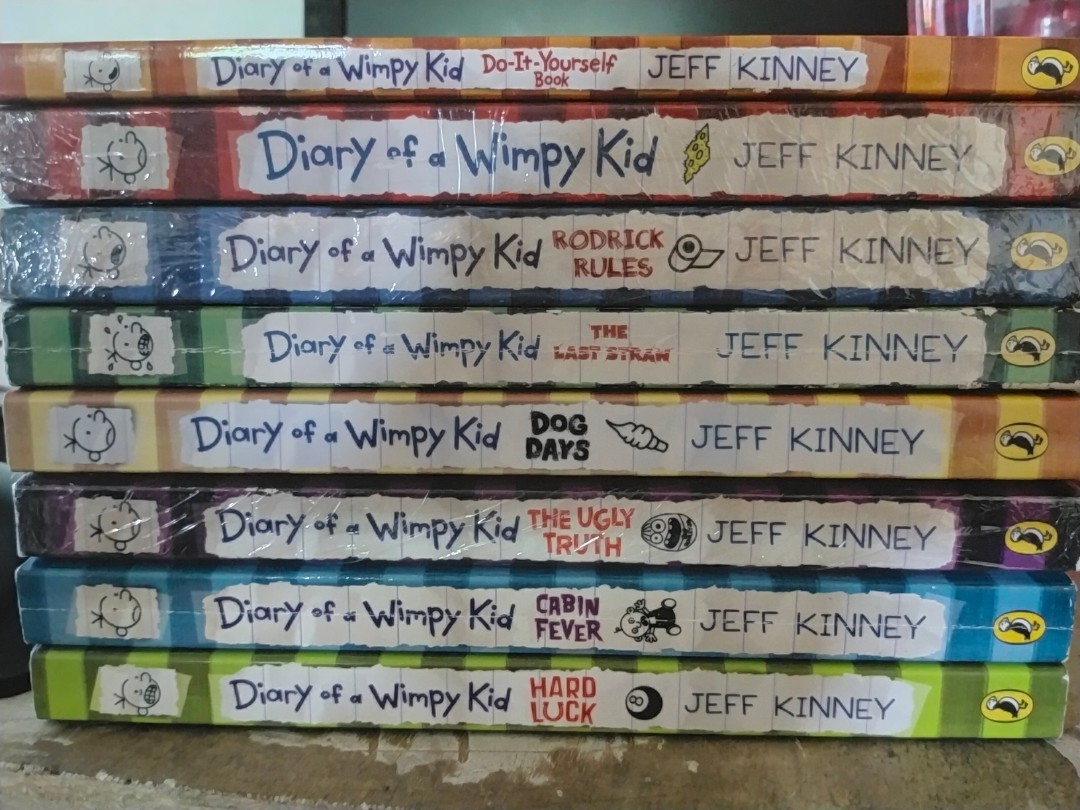 Diary of a wimpy kid (bundle), Hobbies & Toys, Books & Magazines ...