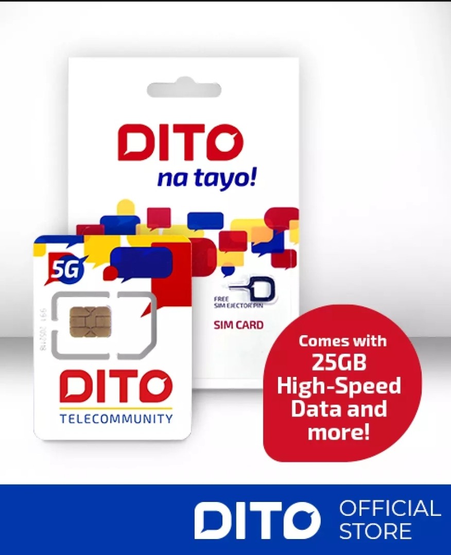 DITO sim with 25GB data, original price 199, Mobile Phones & Gadgets ...