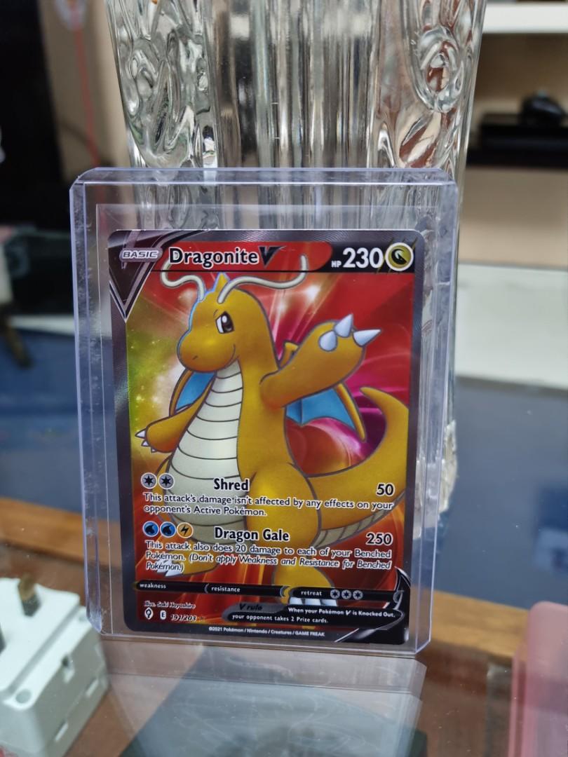 Dragonite V Full Art, Hobbies & Toys, Memorabilia & Collectibles ...