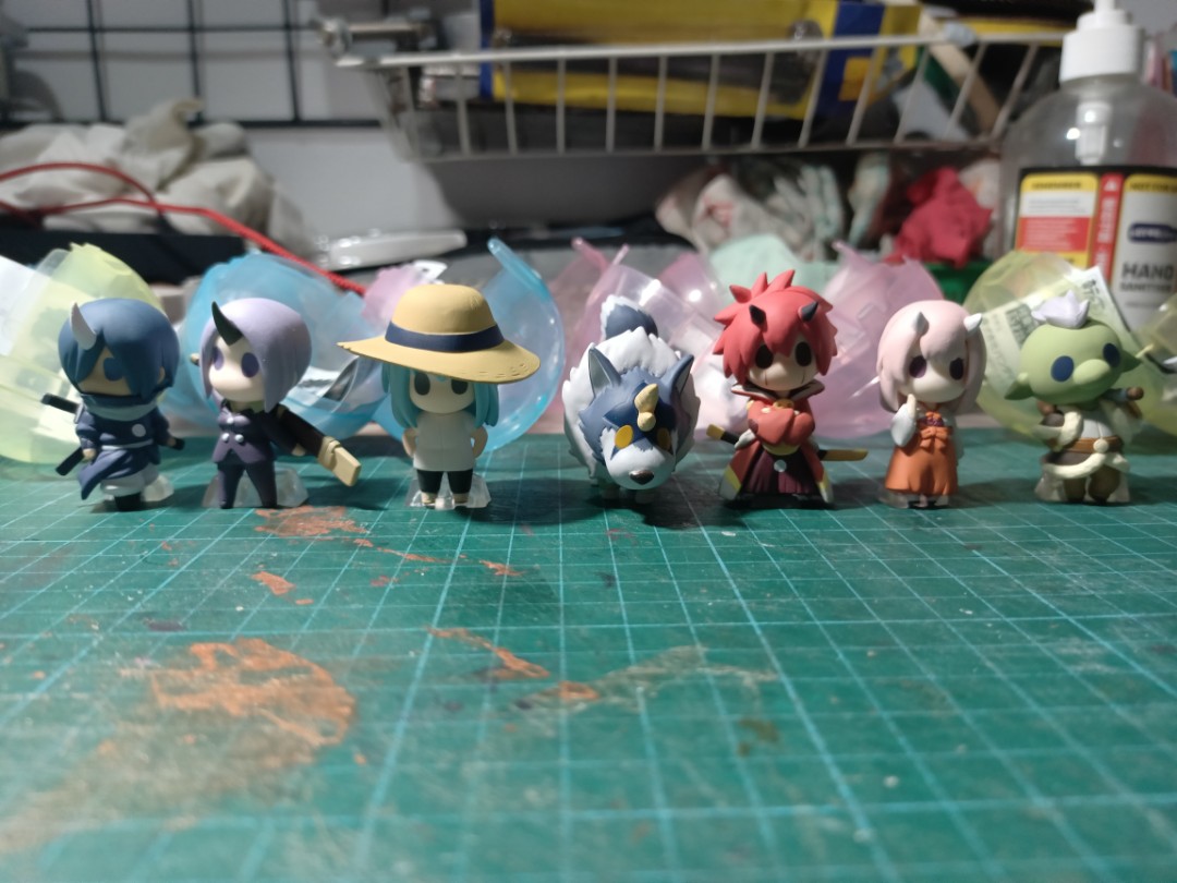 Gachapon Reincarnated as a slime full set, Hobbies & Toys, Toys & Games ...