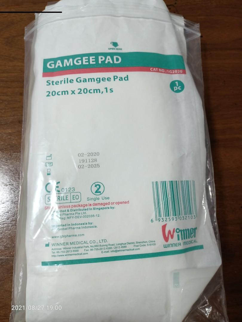 Gamgee pad for wound dressing, Health & Nutrition, Medical Supplies ...