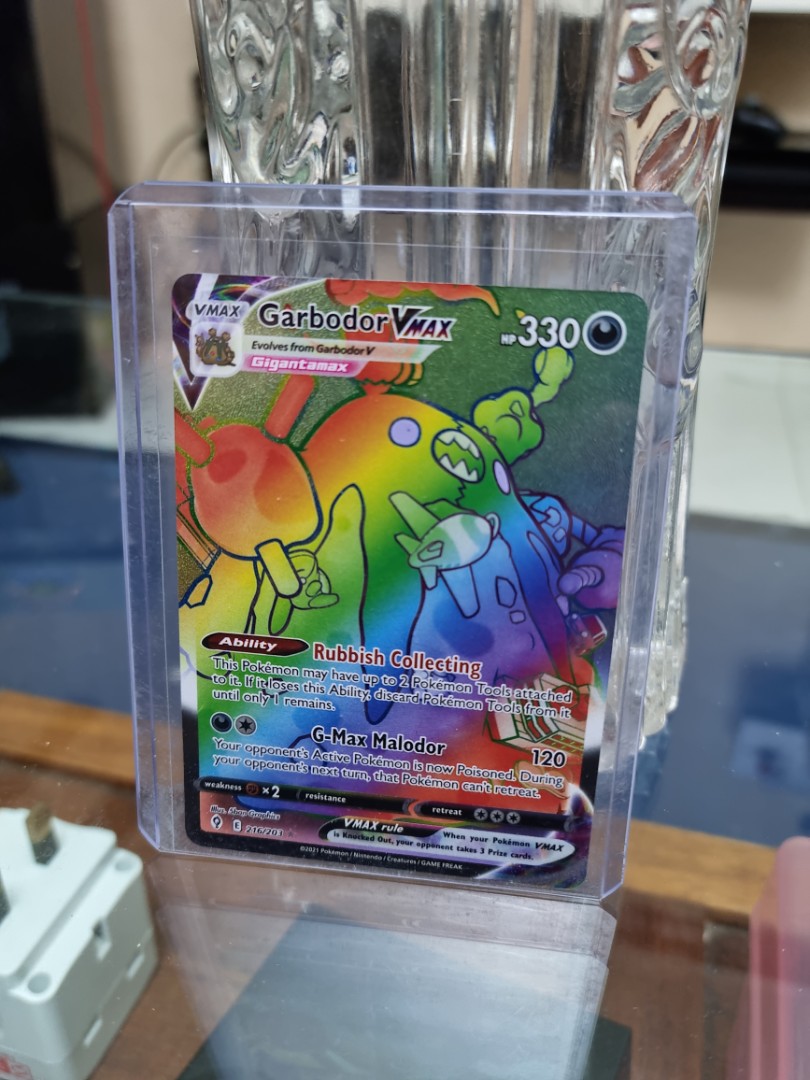 Garbodor Vmax Rainbow Secret, Hobbies & Toys, Memorabilia ...