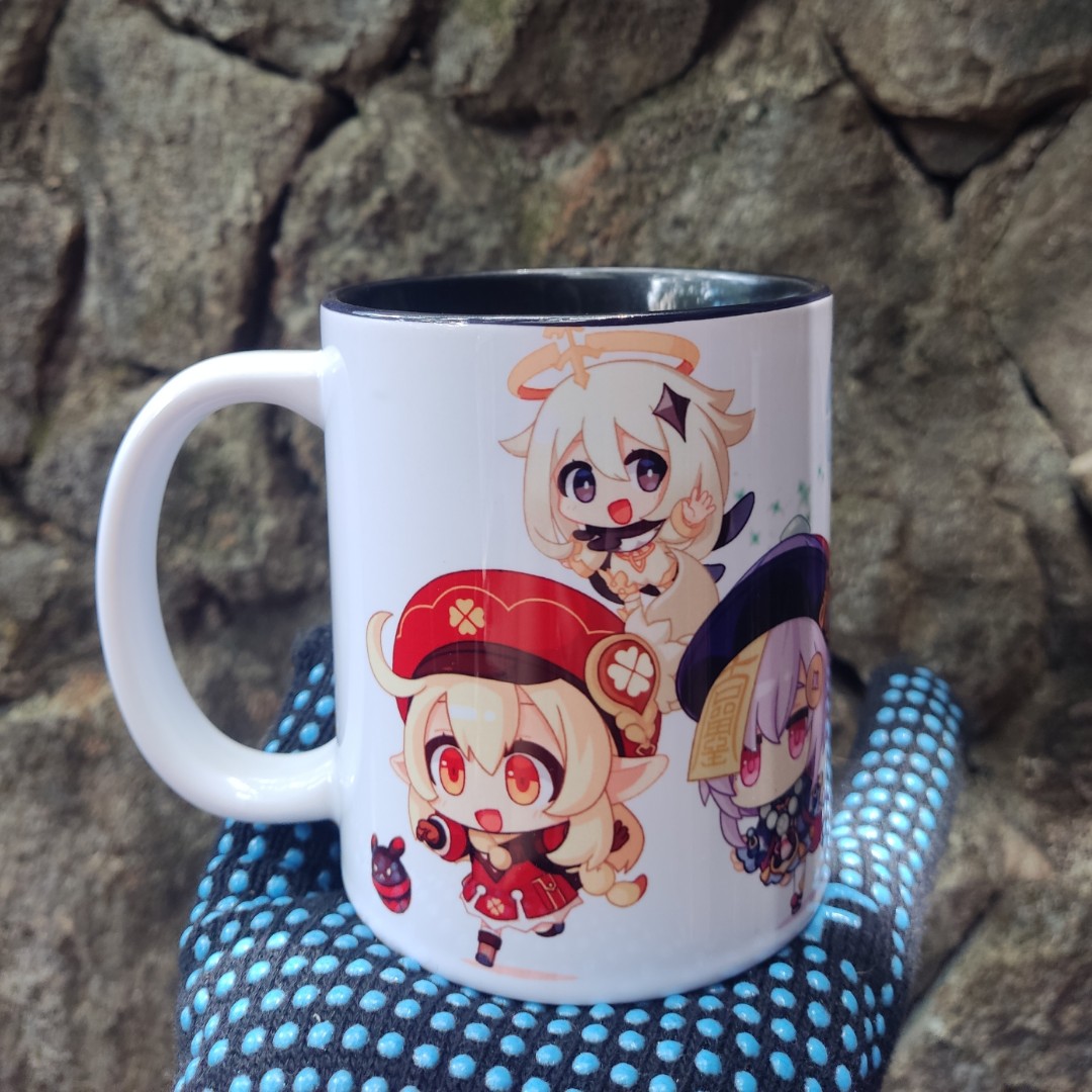 Genshin Impact Klee Paimon mug, Hobbies & Toys, Memorabilia ...